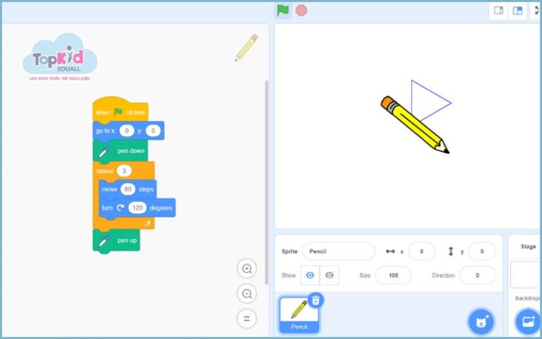 50+ Ý Tưởng bài tập Scratch vẽ hình hay nhất cho trẻ em